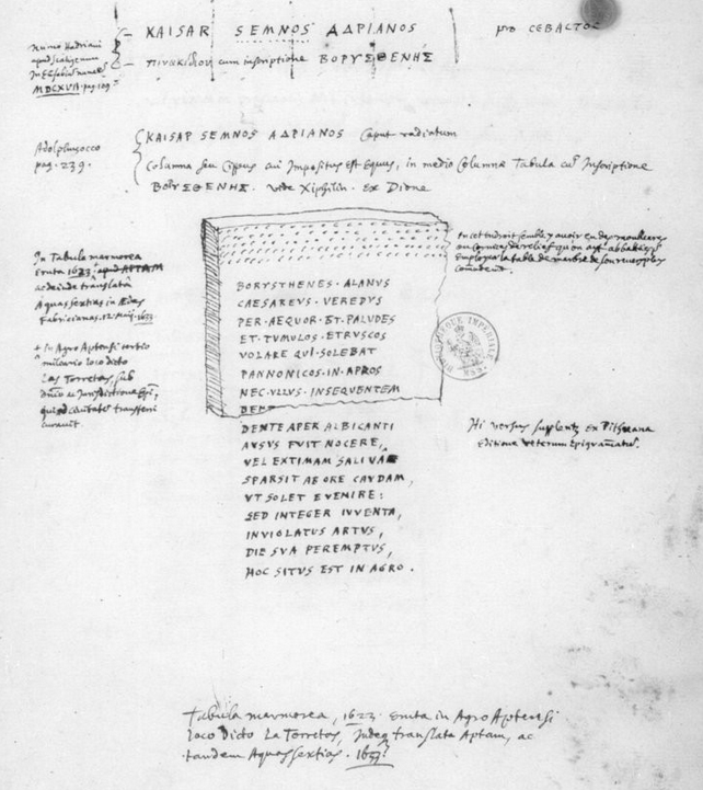 Early spring AD 118 – Hadrian conducts negotiations with the king of ...