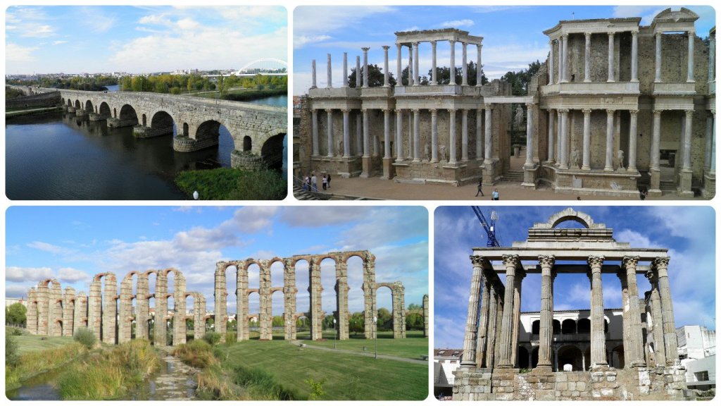 FOLLOWING HADRIAN UNESCO World Heritage Sites visited